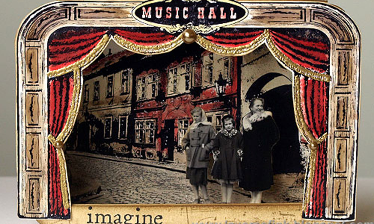 Music Hall Shadow Box Tutorial