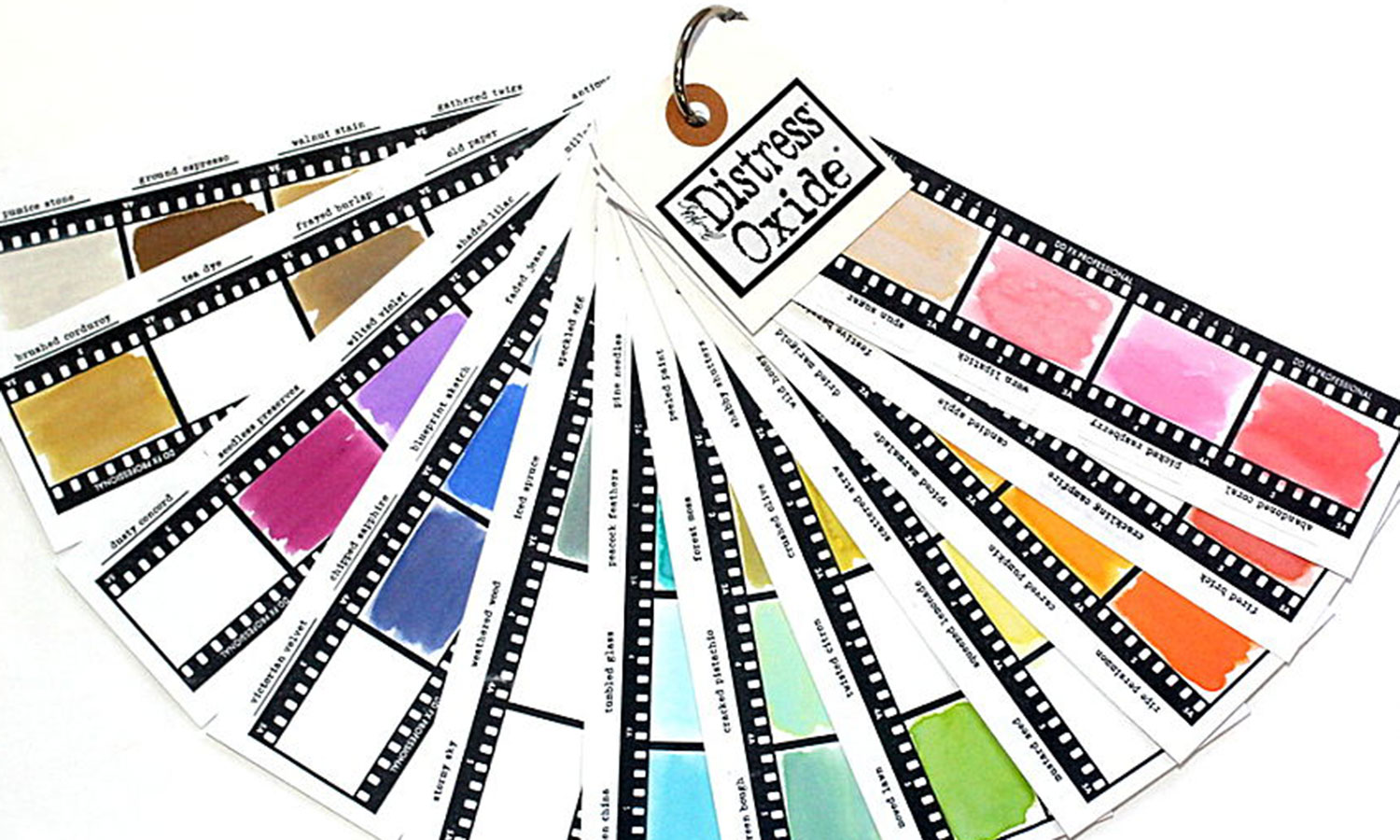 Creating Filmstrip Colour Swatches