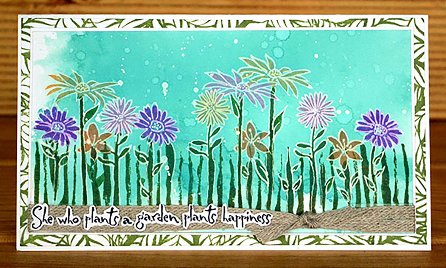 Abstract 01 Stamp Project Ideas