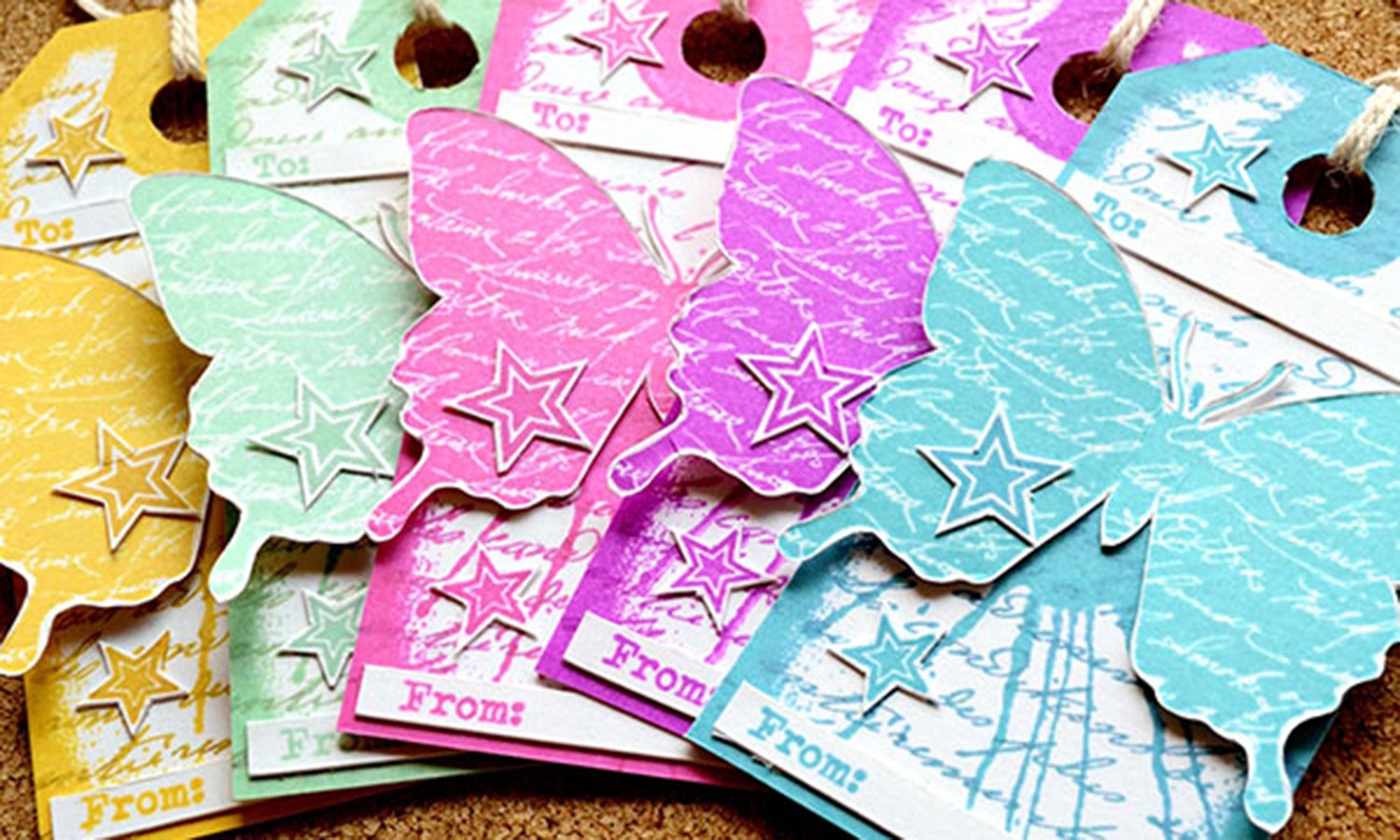 Butterfly Note Gift Tags