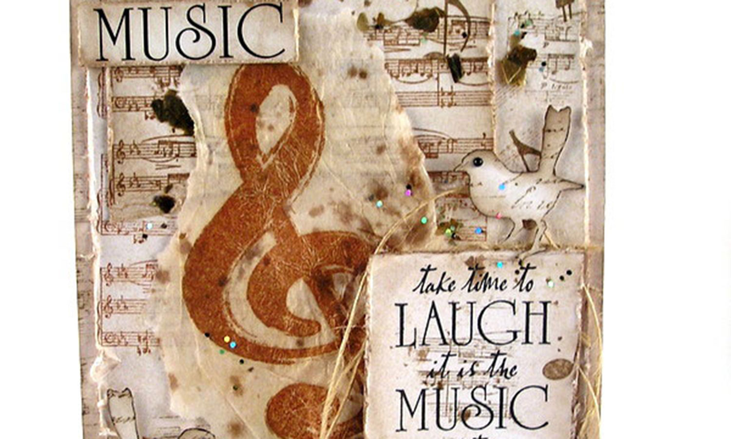 Treble Clef Eclectic Stamp Project Ideas