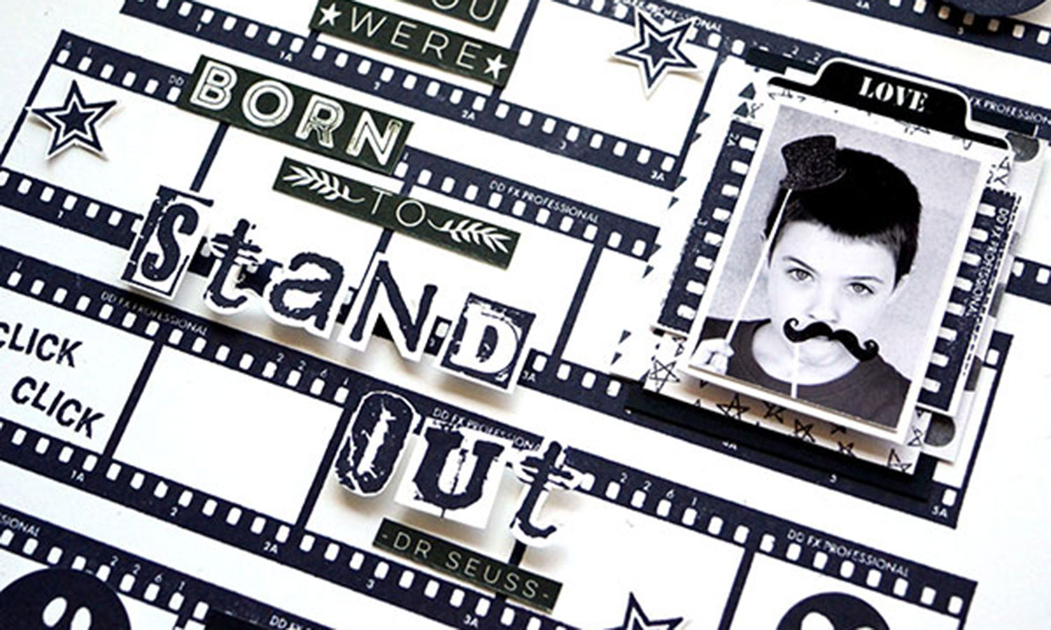 Filmstrip Stamp Layouts