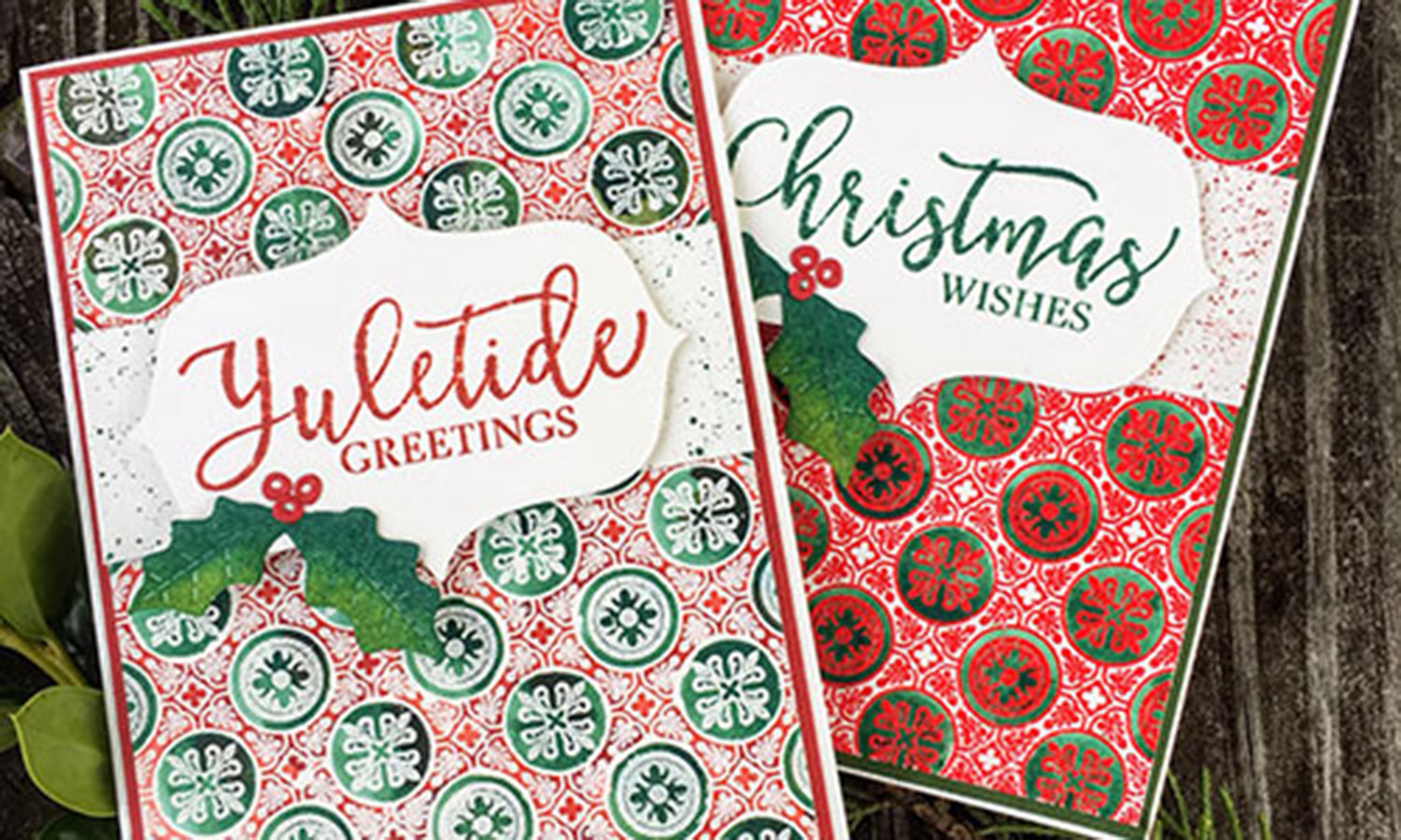 Watercoloured Yuletide Greetings
