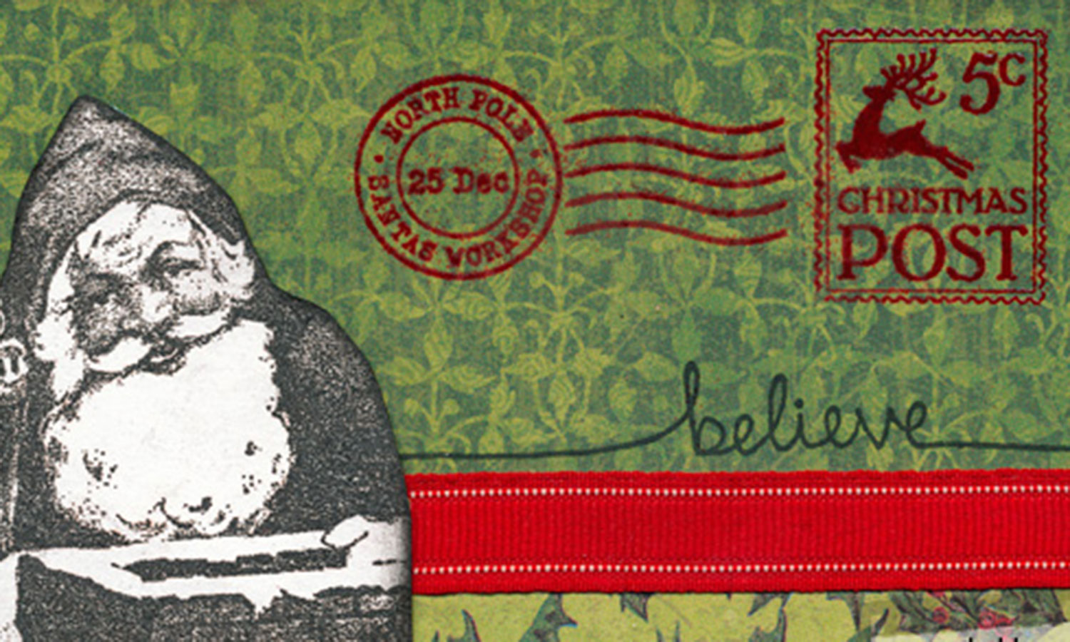 Dear Santa + Christmas Sentiments Cards