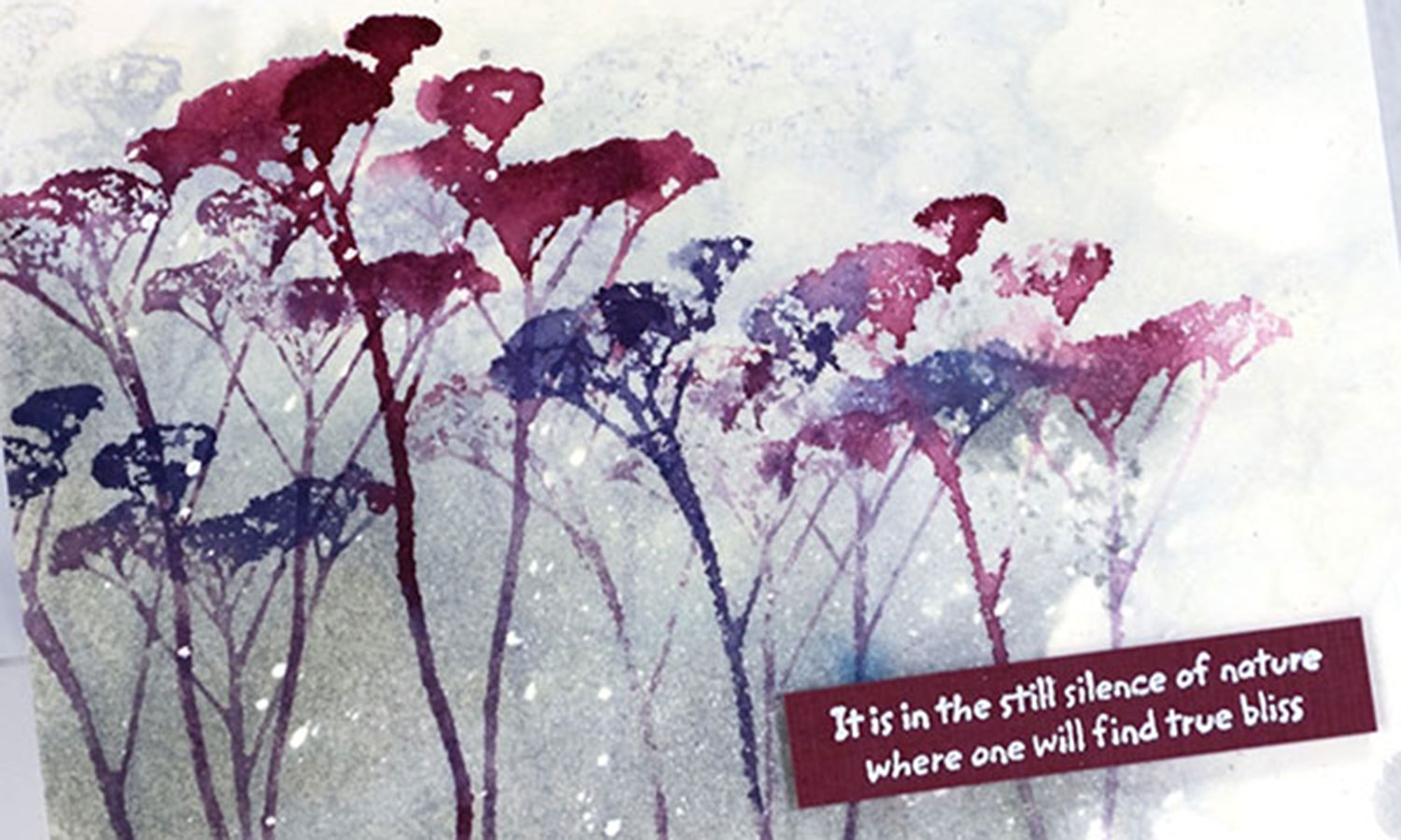 Watercolour Nature Walk Cards